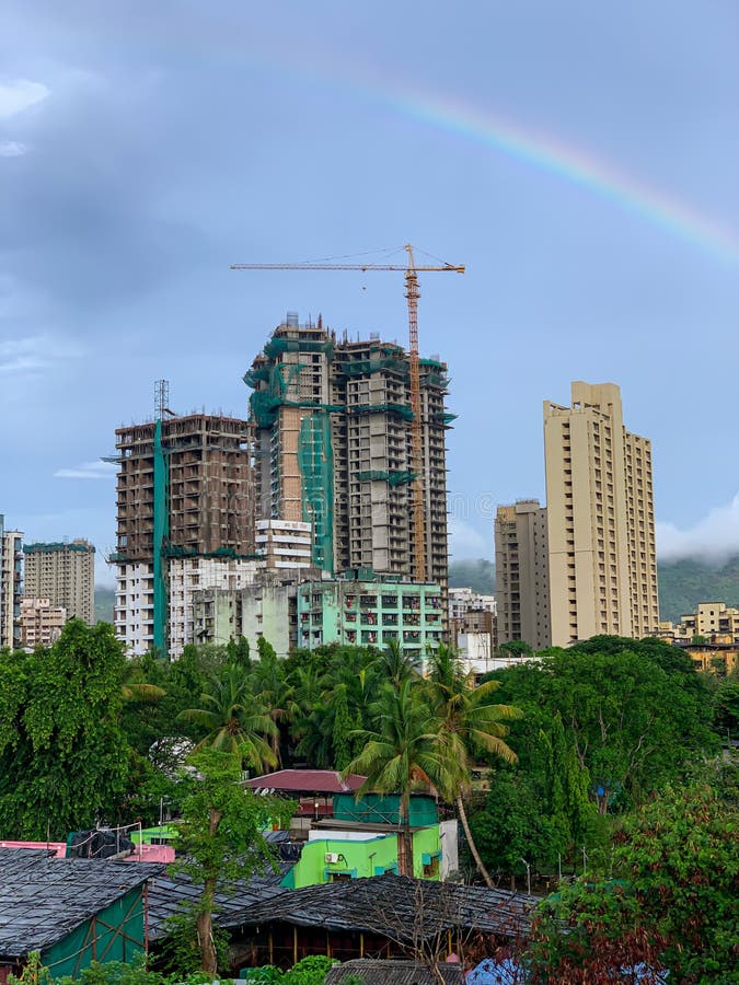 Thane city editorial image. Image of beautiful, mumbaiskyline - 228509190