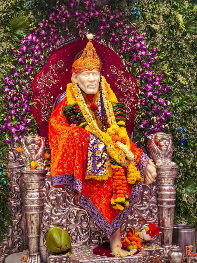 Shirdi Sai Baba, Lord Sai Ram Temple HD Wallpaper Stock, 51% OFF
