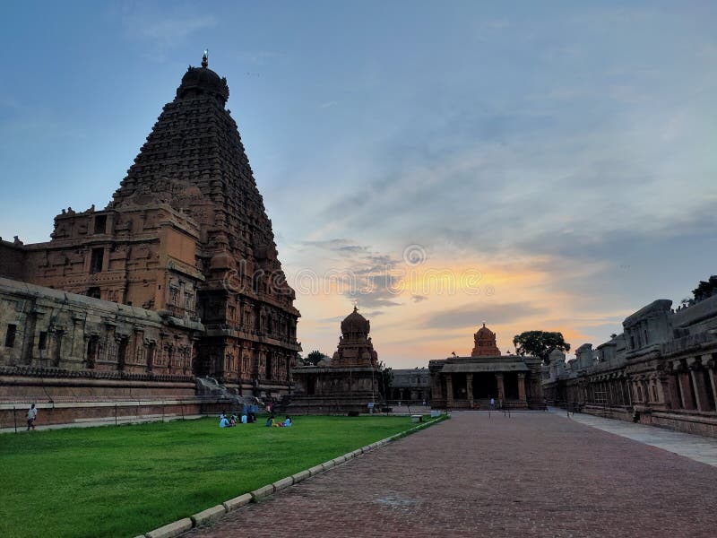 Thanjai periya kovil stock image. Image of name, thanjai - 204618645