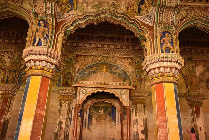 Thanjavur Maratha Palace Complex, Tamil Nadu Editorial Photography ...