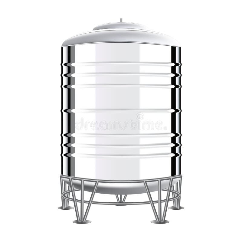 Stainless Steel Water Storage Tank Stock Illustrations – 151 Stainless ...