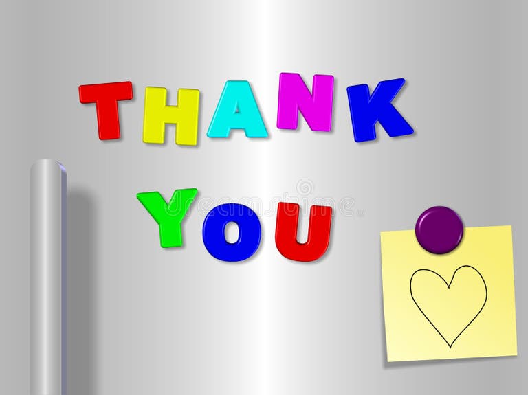 Thank You Sticky Note Stock Illustrations – 448 Thank You Sticky Note ...