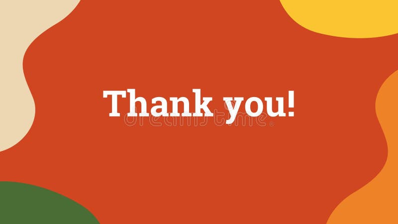 Gratitude in the Spotlight - Thank You Slide Background Stock ...