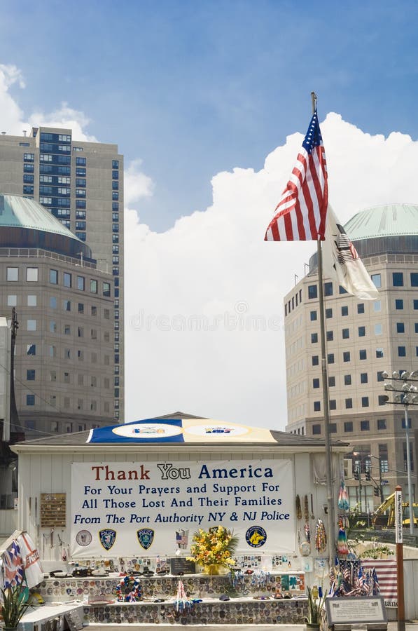 Ground Zero, Memorial after Terrorist Attack on 2001 9 11, New York ...