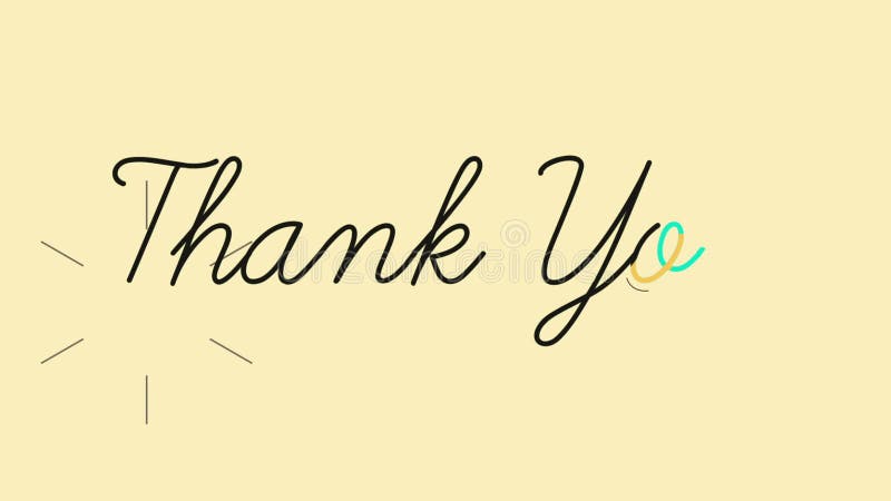 Thank you animation stock video. Video of greeting, icon - 89703871