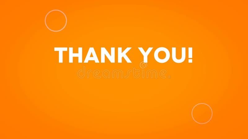 Thank you animation stock video. Video of promotion - 104881181