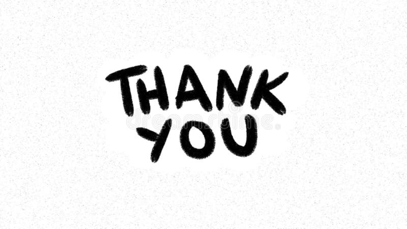Thank You Animation with Text and Background . Animated Thank You Video ...
