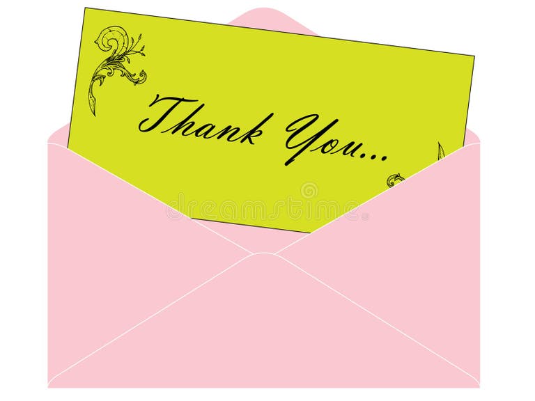 Thank You Script Green Stock Illustrations – 263 Thank You Script Green ...