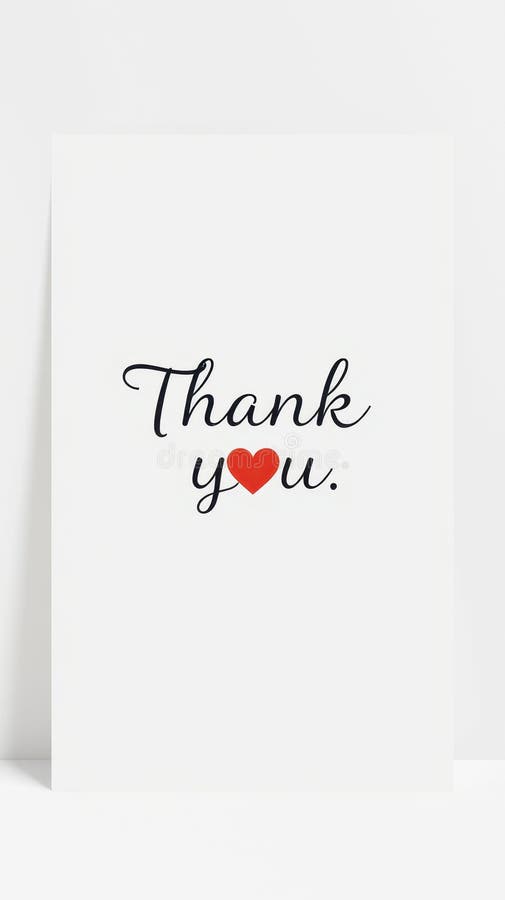 Thank You Script Heart Stock Photos - Free & Royalty-Free Stock Photos ...