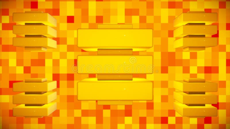 Broadcast Floating Spinning Hi-Tech Illuminated Compressed Cubes ...