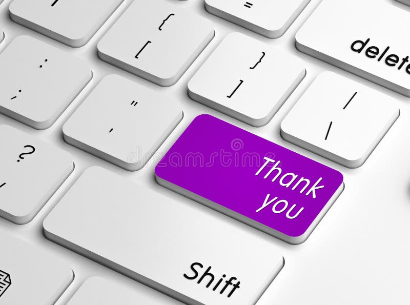 Computer Thank You Stock Illustrations – 1,129 Computer Thank You Stock ...