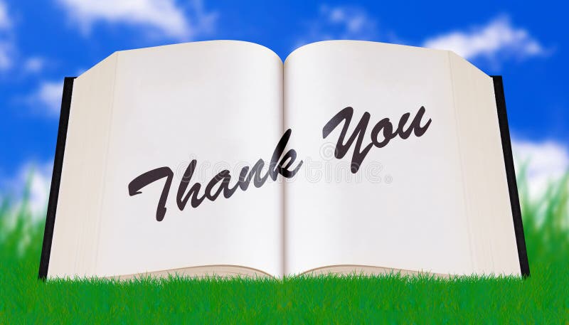 Thank You Concept stock photo. Image of book, sign, customer - 83584794