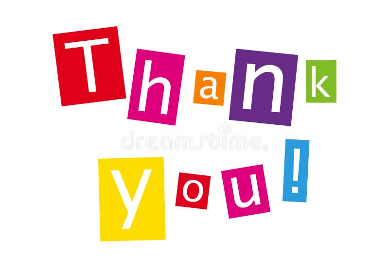 Thank You Rainbow and Cloud Stock Vector - Illustration of creative ...