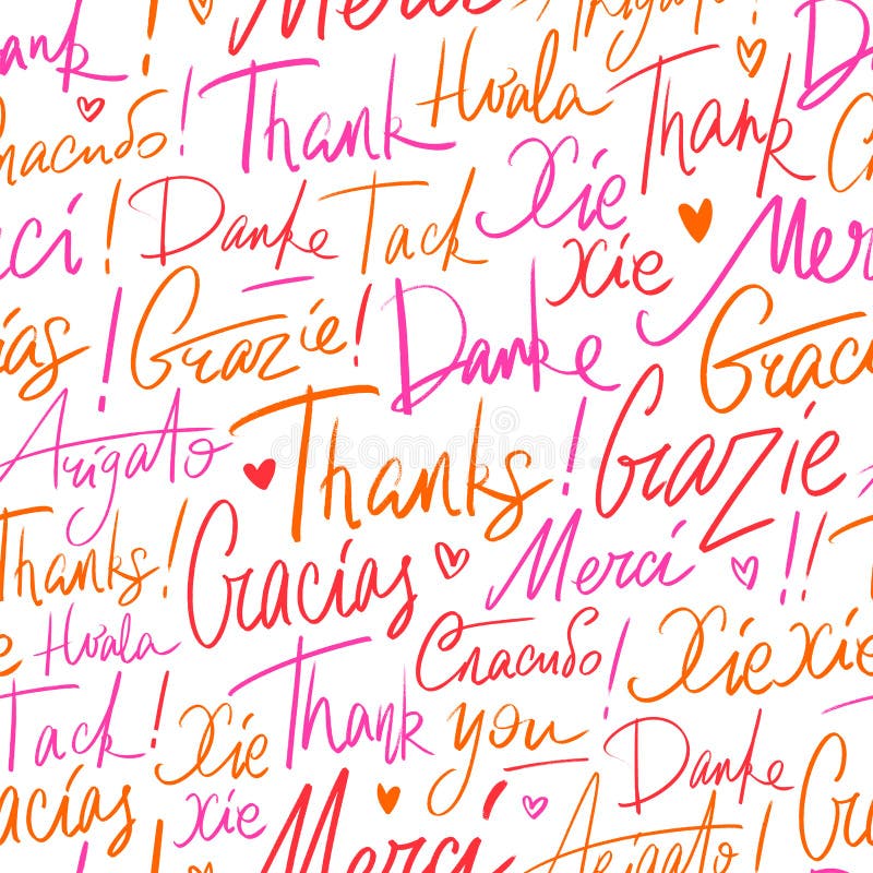 Thank You Pattern Stock Illustrations – 16,966 Thank You Pattern Stock ...