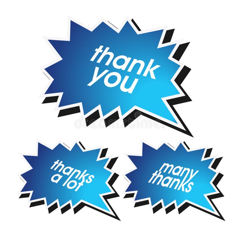 Thank you element stock vector. Illustration of message - 43550212