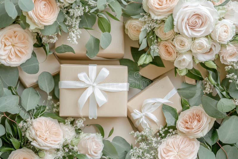 Thank You Gift Package with a Note and Vibrant Spring Flowers for ...