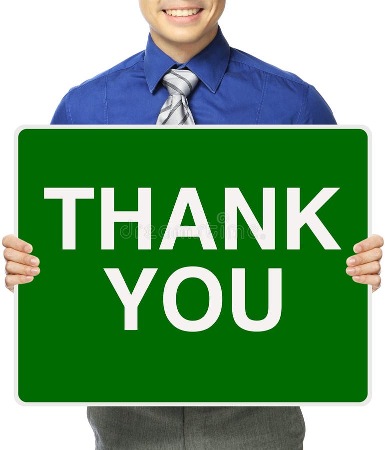 Thank You stock image. Image of holding, thankful, gratitude - 36240281