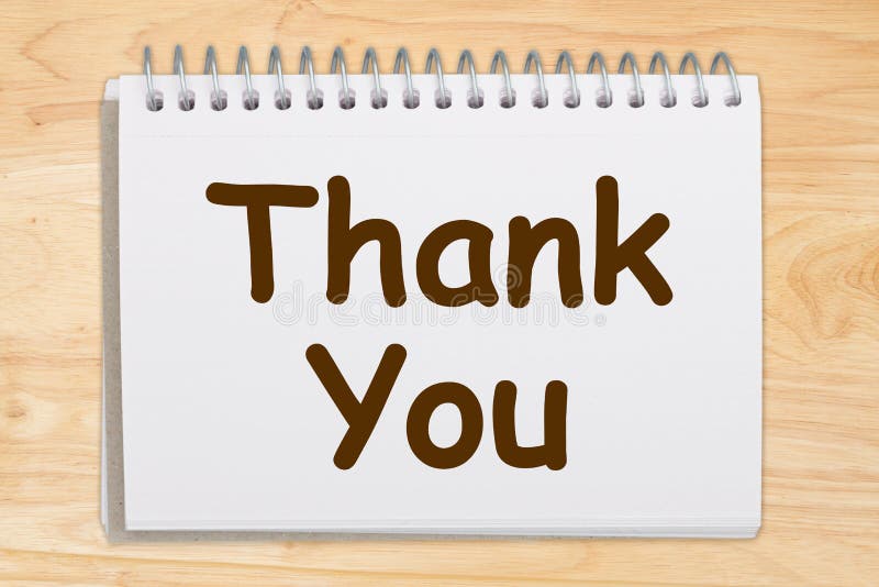 762 Thank You Notebook Stock Photos - Free & Royalty-Free Stock Photos ...