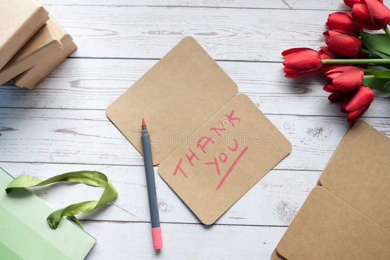 133 Thank You Note Red Pen Stock Photos - Free & Royalty-Free Stock ...