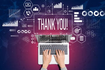 863 Computer Thank You Stock Photos - Free & Royalty-Free Stock Photos ...