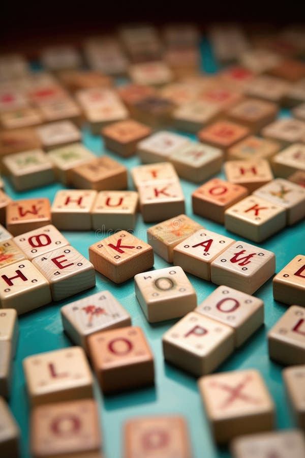 Thank You Message Spelled Out in Scrabble Tiles Stock Illustration ...