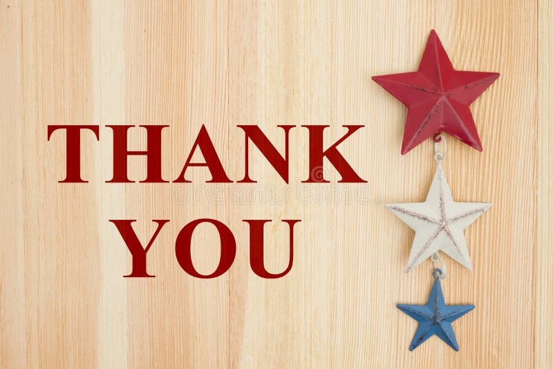 Formal Thank You In Red And White