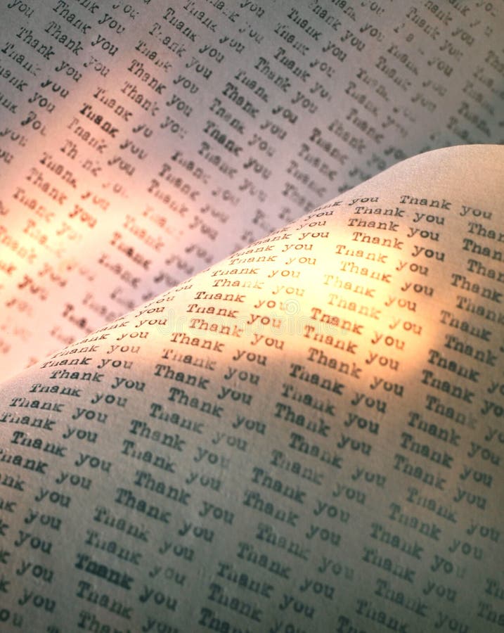 Thank you note stock photo. Image of heartfelt, thank - 4853602