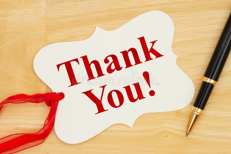 Thank You Gift Tag stock image. Image of text, thank - 29319977