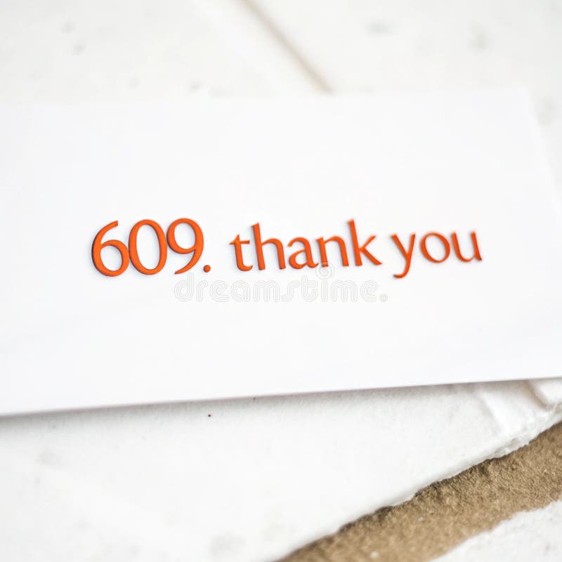 Thank You Orange Lettering Isolated on Transparent Background Stock ...