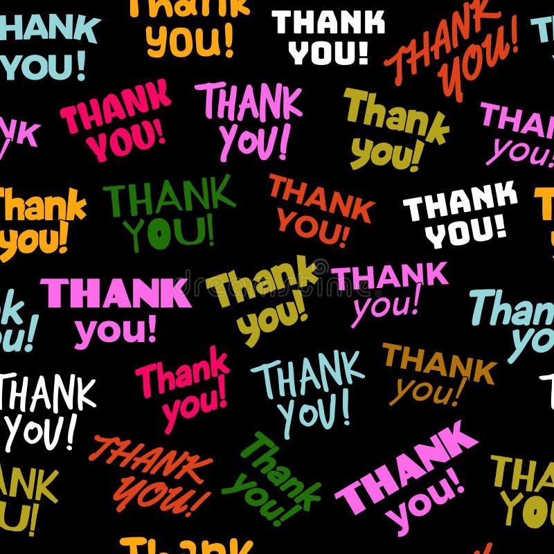 Thank You Pattern Stock Illustrations – 12,271 Thank You Pattern Stock ...