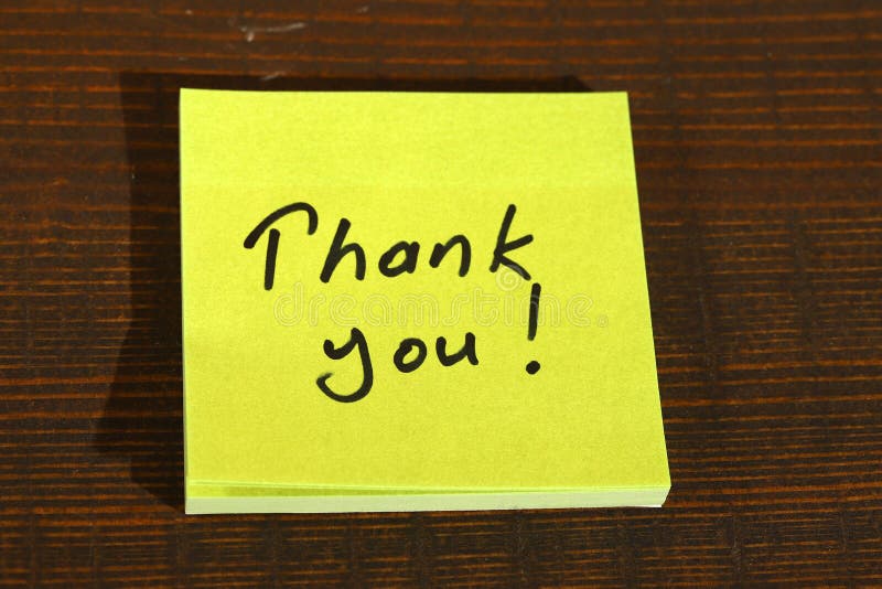Thank you message stock image. Image of thank, notice - 137932463