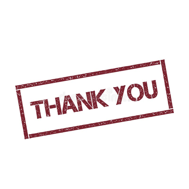 Thank You Rectangular Stamp Stock Illustrations – 141 Thank You ...