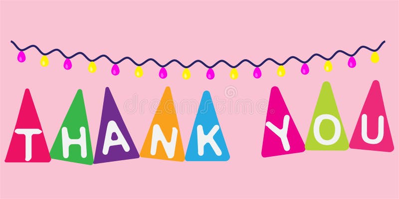 Thank You - Thank You Sign - Colorful Labels Stock Vector ...