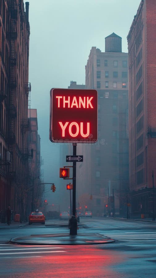 Thank You Sign on a Colorful Wall Background Stock Illustration ...