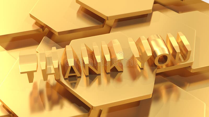 Thank You Sign 3d Rendering Stock Illustration - Illustration of ...
