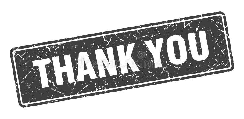 Thank You Sign. Thank You Round Vintage Stamp Stock Vector ...