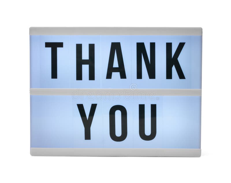 Thank You Sign stock image. Image of numbers, office - 221997509