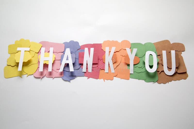 Kids thank you sign stock photo. Image of isolated, appreciative - 18414130