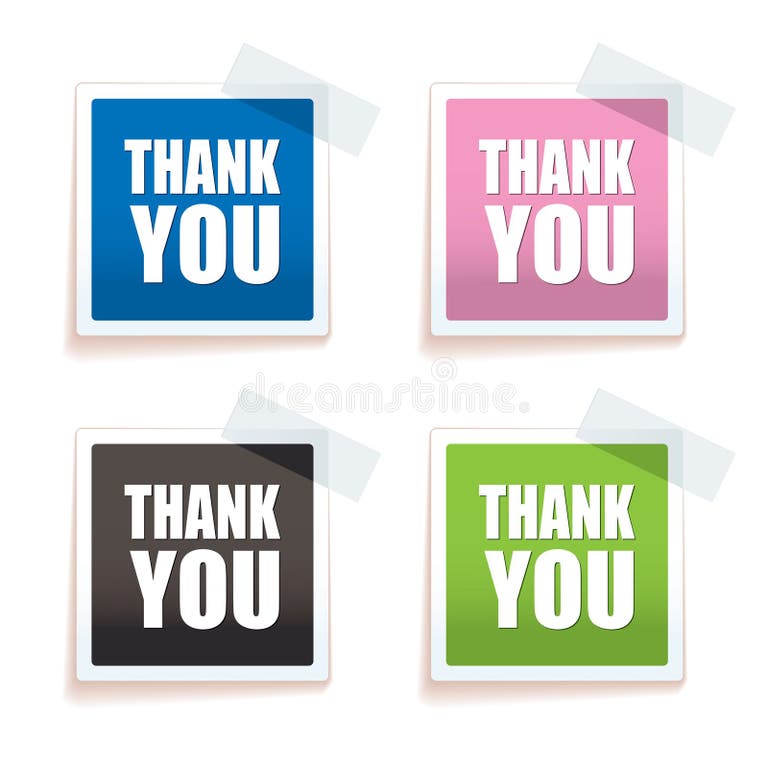 Thank You Corner Background Stock Illustrations – 265 Thank You Corner ...