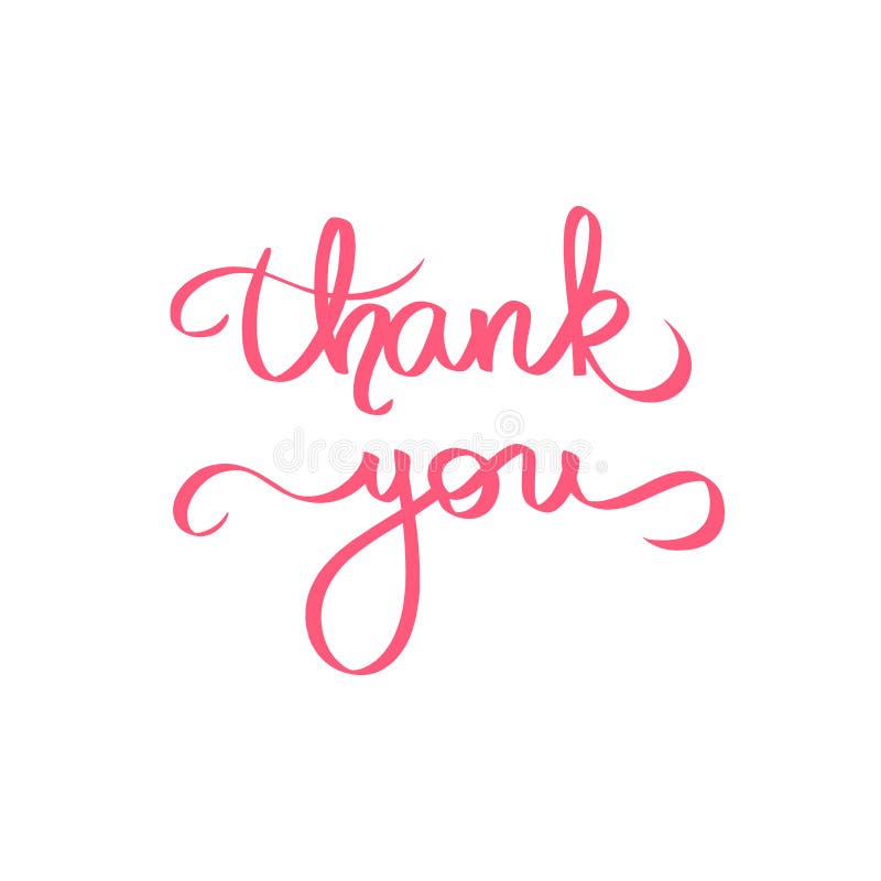 Red Thank You. Thank You Vector. Wish for You. Red Color Illustration ... Red Thank You. Thank You Vector. Wish for You. Red Color Illustration ...