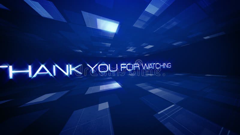 Thank You for Watching Text Science Technology Cinematic Stock Footage ... Thank You for Watching Text Science Technology Cinematic Stock Footage ...