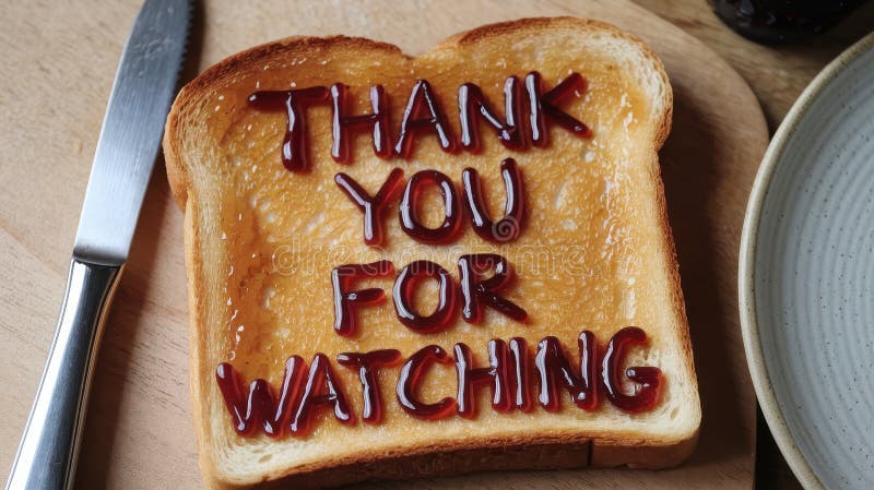 Toast with a Ketchup Letter L on a White Background Stock Illustration ...