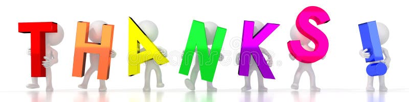 Thanks Colorful Lettering with Polka Dot Pattern Stock Vector ...