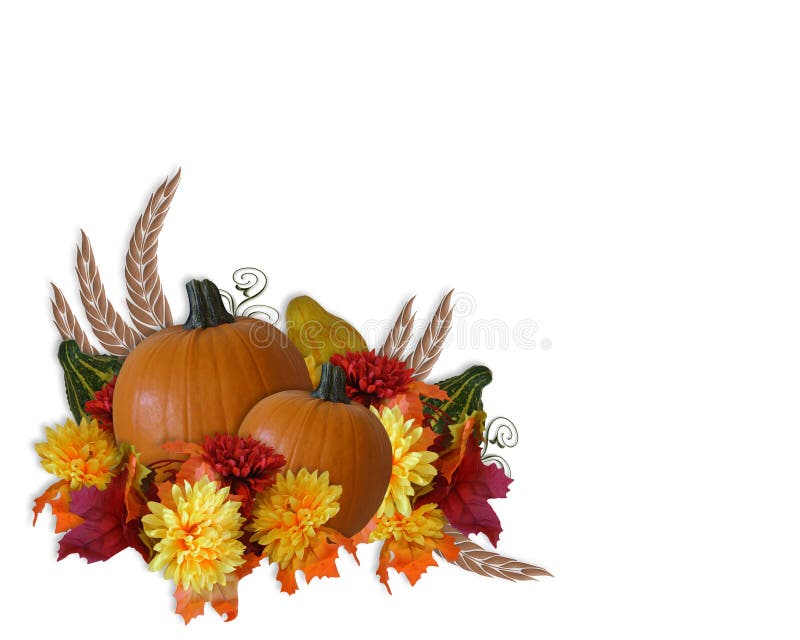 Thanksgiving Autumn Fall Background Stock Illustration - Illustration ...