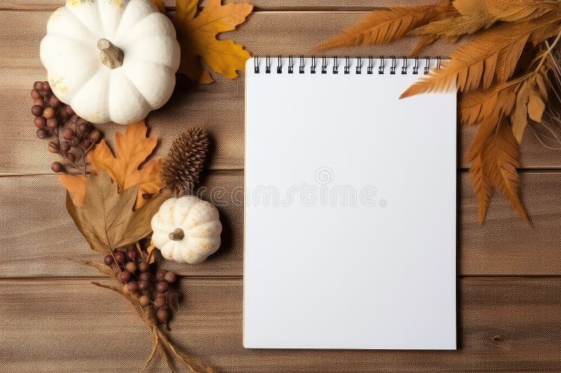 Thanksgiving Blank Parchment Scroll Pumpkin Stock Vector - Illustration ...