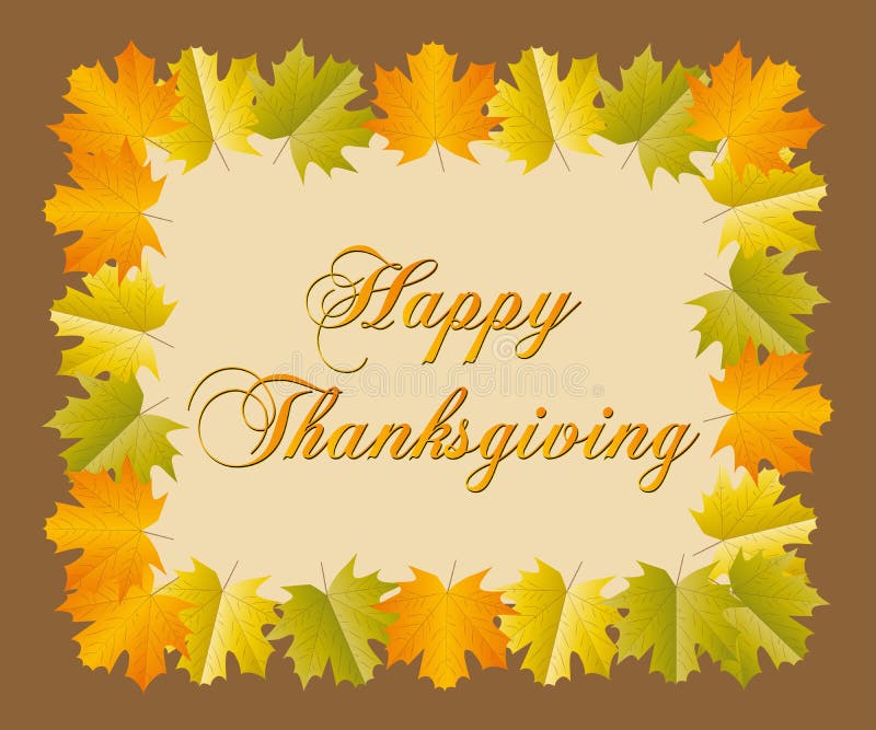 Thanksgiving card stock vector. Illustration of celebrate - 17091637