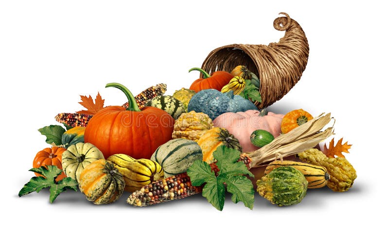 Thanksgiving Cornucopia Find the Differences Stock Vector ...