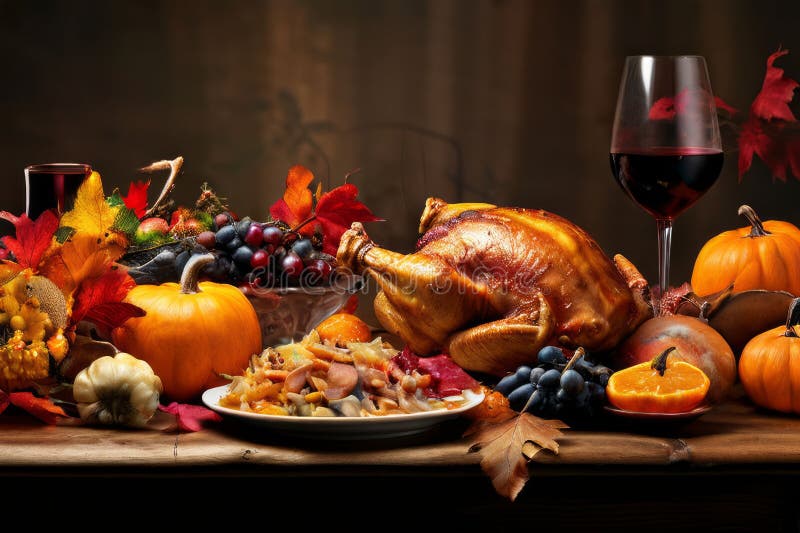 Thanksgiving Day Variants without Humans Stock Illustration ...