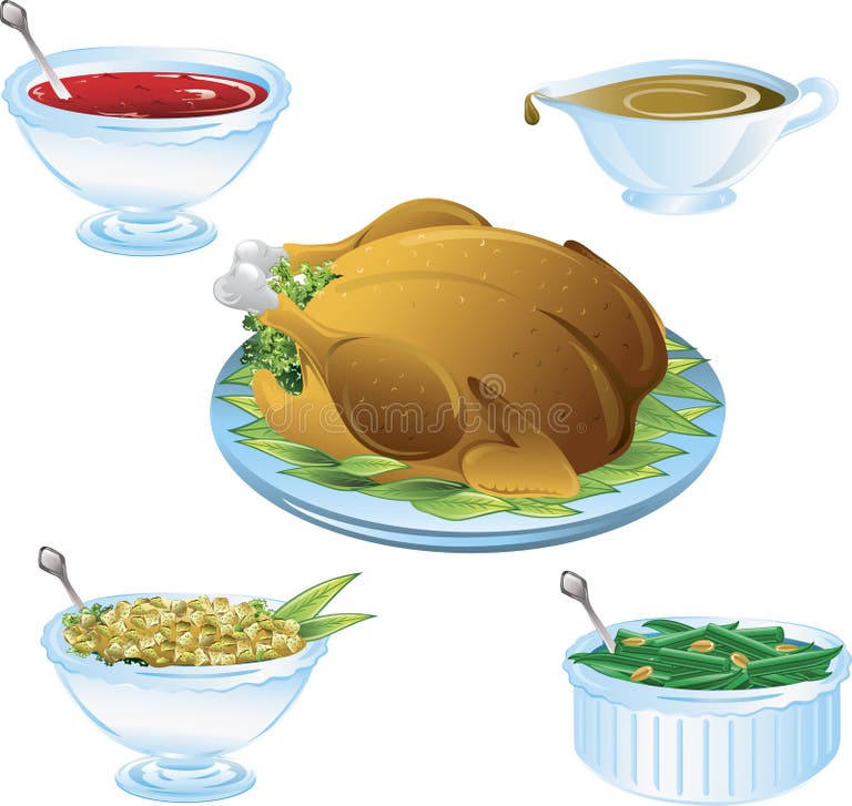 Thanksgiving dinner icons stock vector. Illustration of icon - 11843835