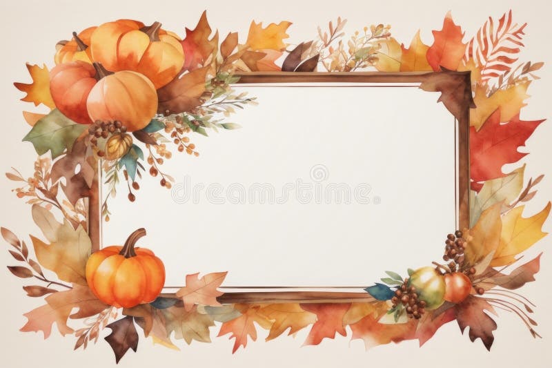 Thanksgiving Frame Enhancement: Sticker with Style and Variety Stock ...